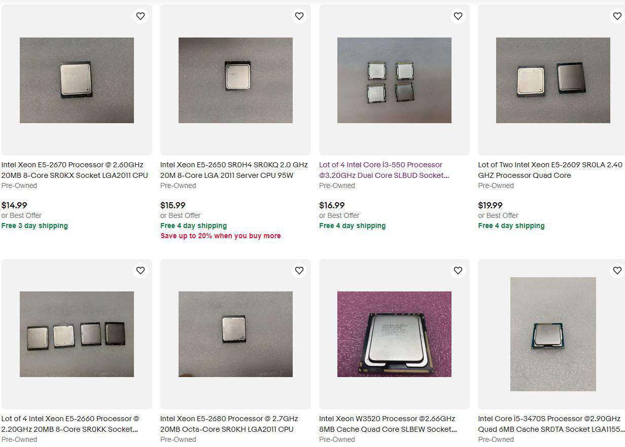 Going Green with Used Intel Core Processors • eAsset Solutions